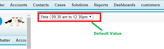 How To Set Default Picklist Value By Using Visualforce Page With Apex Class