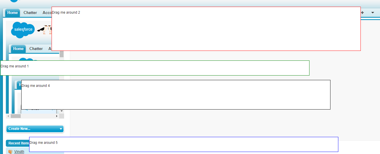 Drag And Drop Functionality Using Visualforce Page In Salesforce