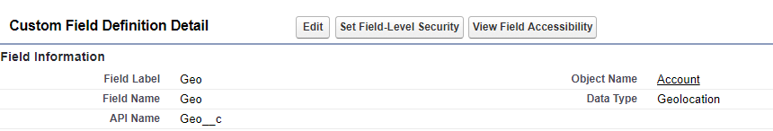 How to Get Geolocation Through Apex Class in Salesforce