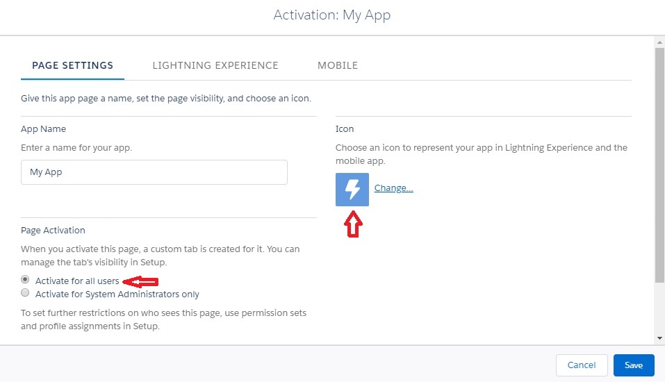 How to Create an App in Salesforce Lightning