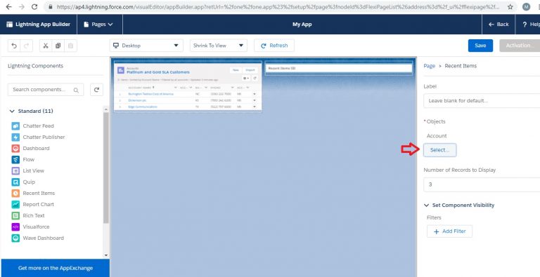 How to Create an App in Salesforce Lightning