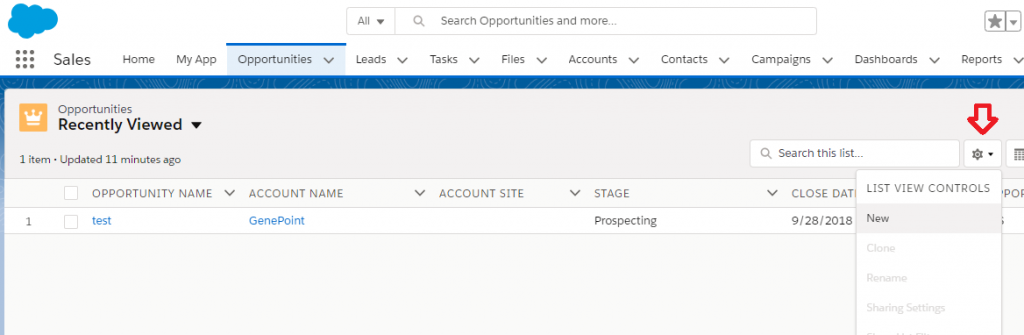How to Create List View in Salesforce Lightning