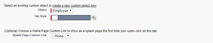 How To Create Custom Tab Style In Salesforce