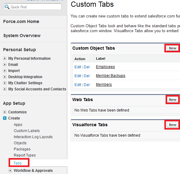 How To Create Custom Tab Style In Salesforce
