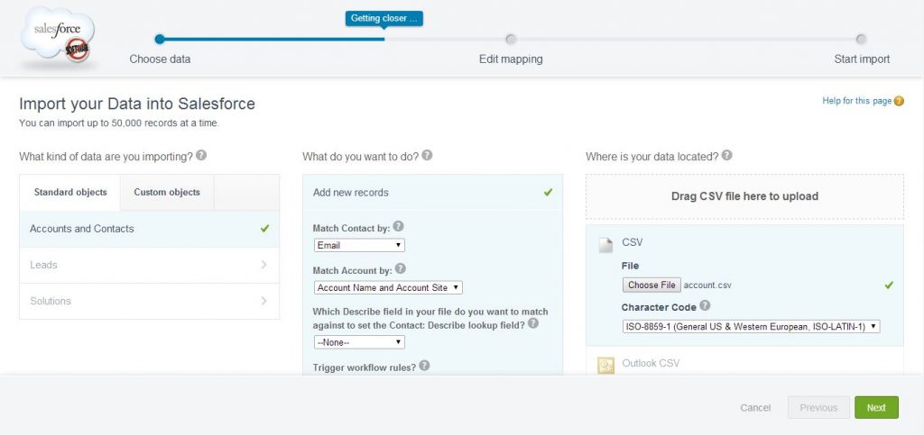 How to Import Data in Salesforce