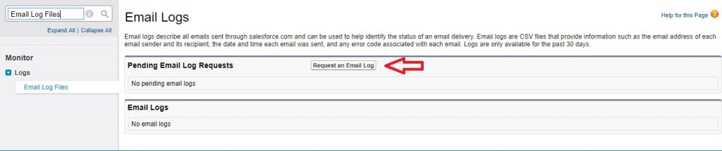 How to Get the Email Logs in Salesforce