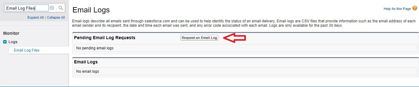 How to Get the Email Logs in Salesforce