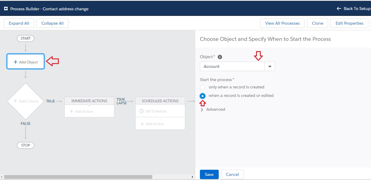 Part III. 3. Process Builder in Salesforce