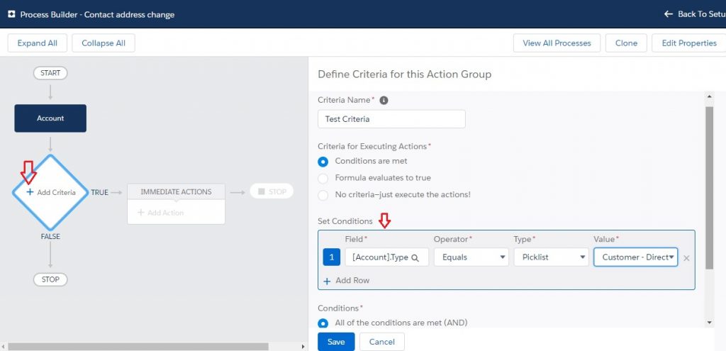 Part III. 3. Process Builder in Salesforce