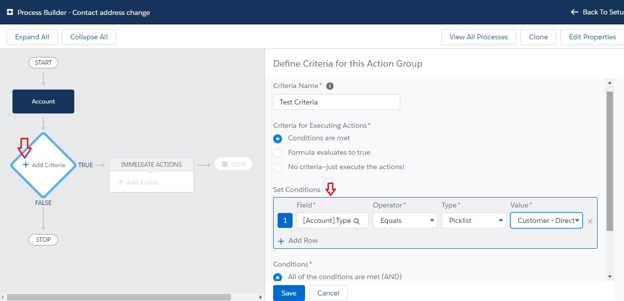 Part III. 3. Process Builder in Salesforce