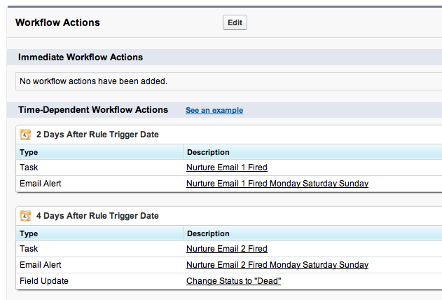 Part III. 4. Time Based Workflow in Salesforce