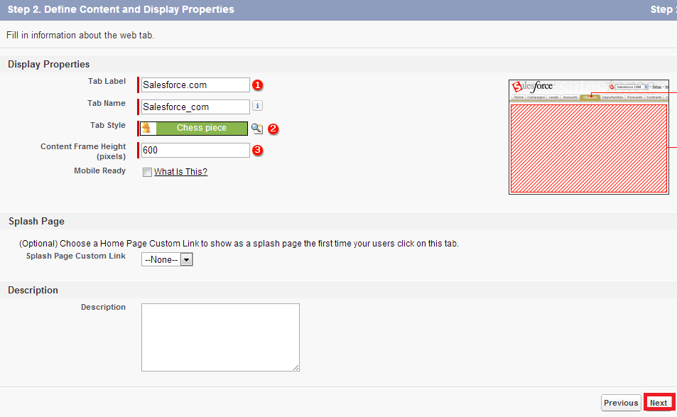 How to Create a Web Tab in Salesforce