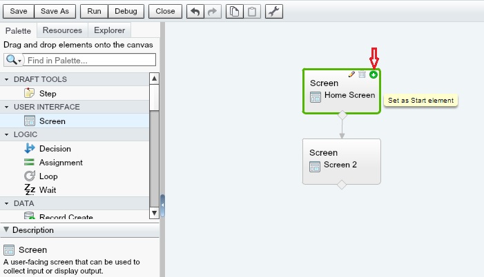 Part III. 5. Visual flows in Salesforce