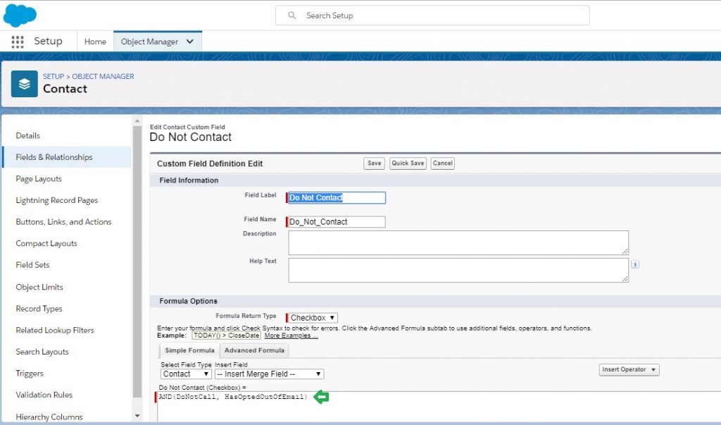 How to Use Checkbox Field Type in Formulas