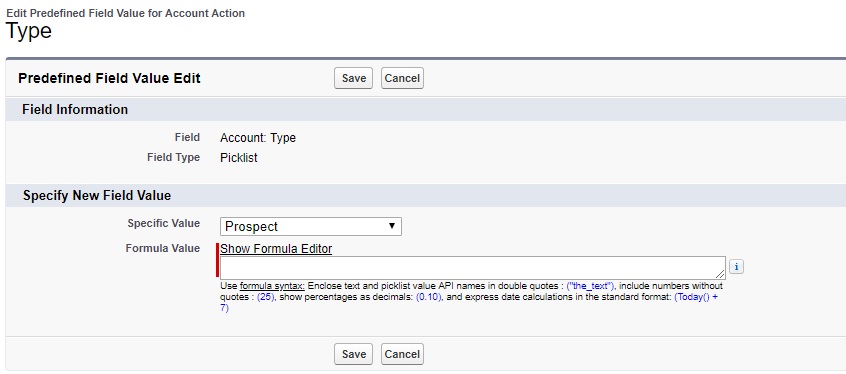 How to Create a Global Quick Actions in Salesforce