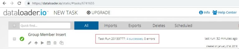 How to add Chatter Group Members using Data Loader
