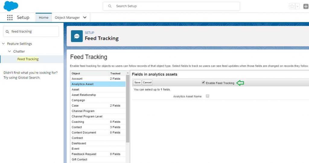 How to Setup Analytics Features in Salesforce
