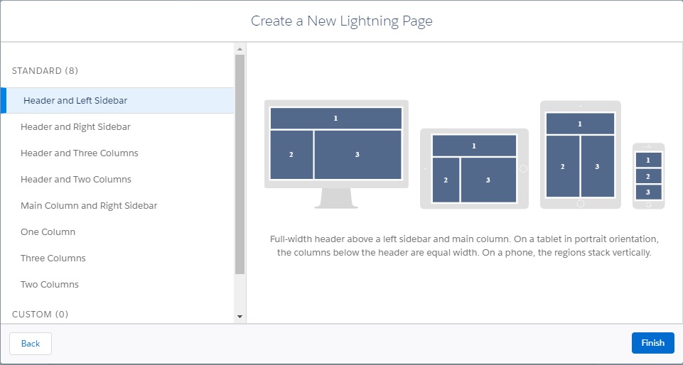 Lightning App Builder in Salesforce
