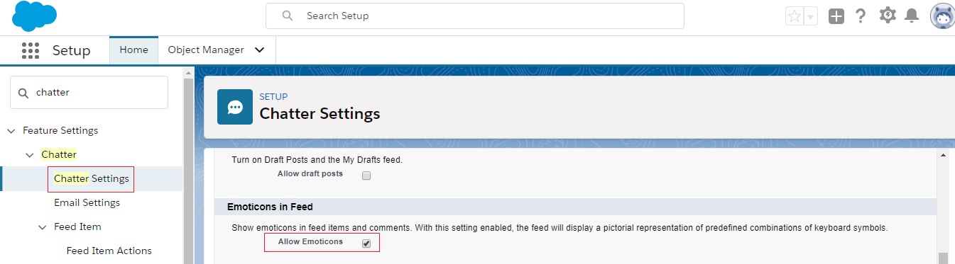 How to Enable Emotions in Salesforce
