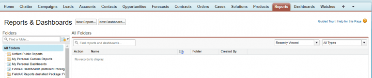 How to Create the Report for User logged History in Salesforce