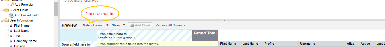 How to Create the Report for User logged History in Salesforce