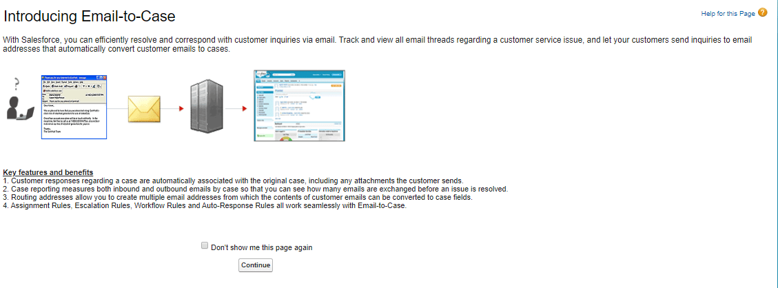 How to setup Email to case in Salesforce
