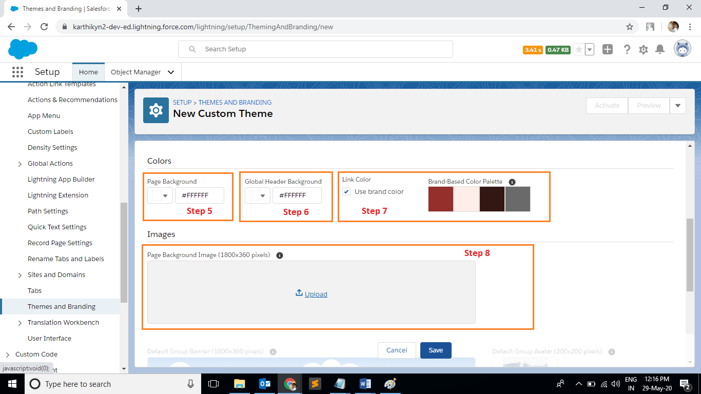 How to change the text color in Salesforce lightning