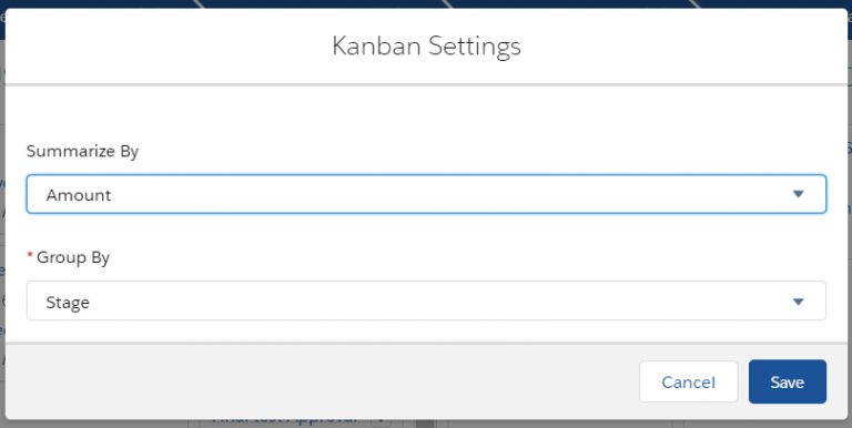 How to Create the Kanban list view in Salesforce Lightning