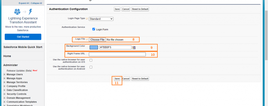 How to Create Subdomain and Customize Login Page in Salesforce