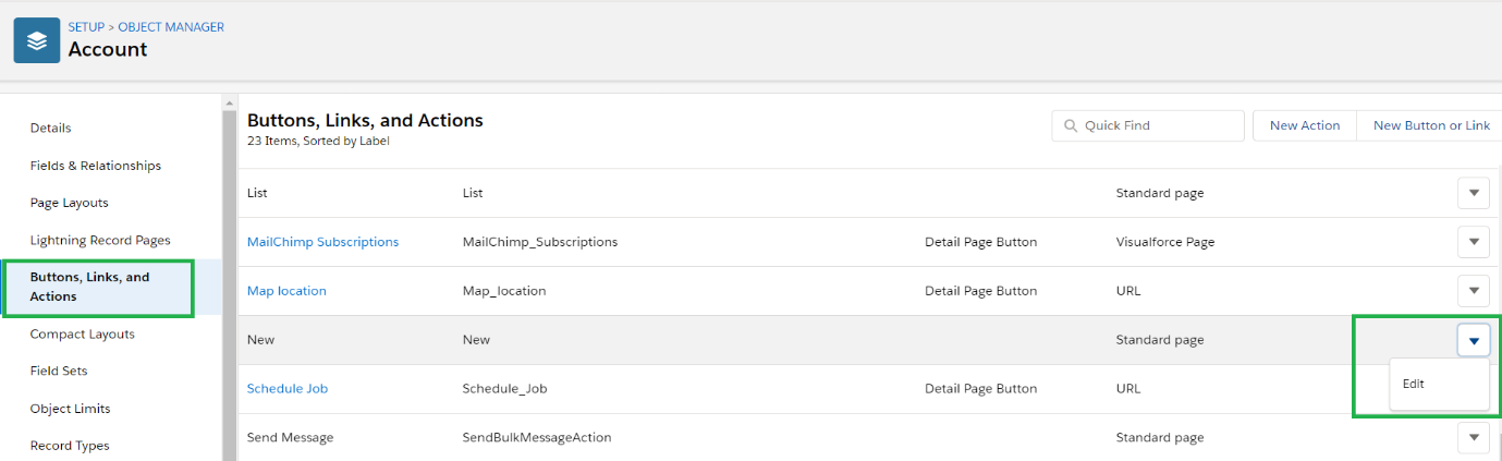 How to override the Salesforce New Button