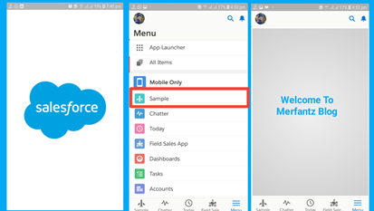 How to add Visualforce page Tab in Salesforce1 Mobile App