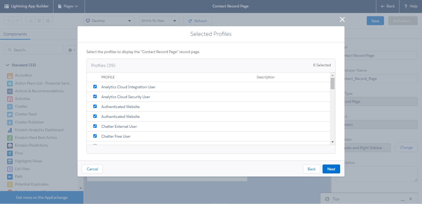 How to Assigning custom Lightning Record Pages