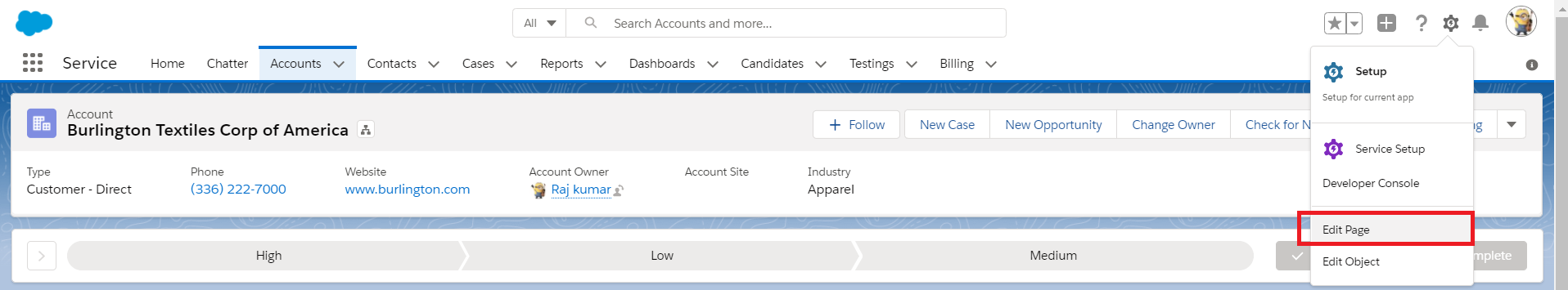How To Place Related List Quick Links In Salesforce Lightning