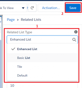 How to Change Related List view in Salesforce Lightning