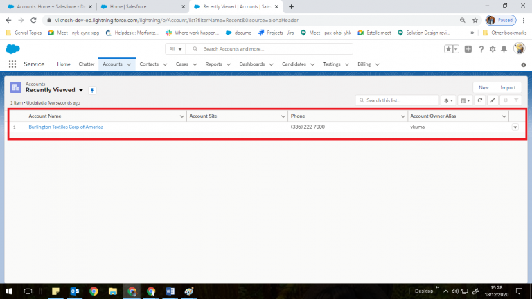 How to add Fields on Recently Viewed List