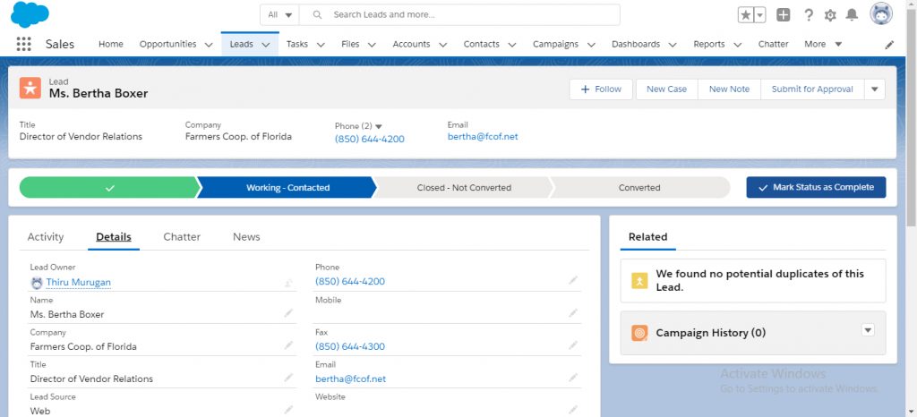 How to set Details page to be default view in Lightning