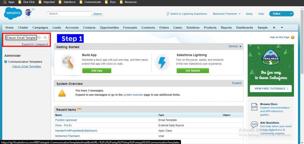How to attach a file to an email template in Salesforce