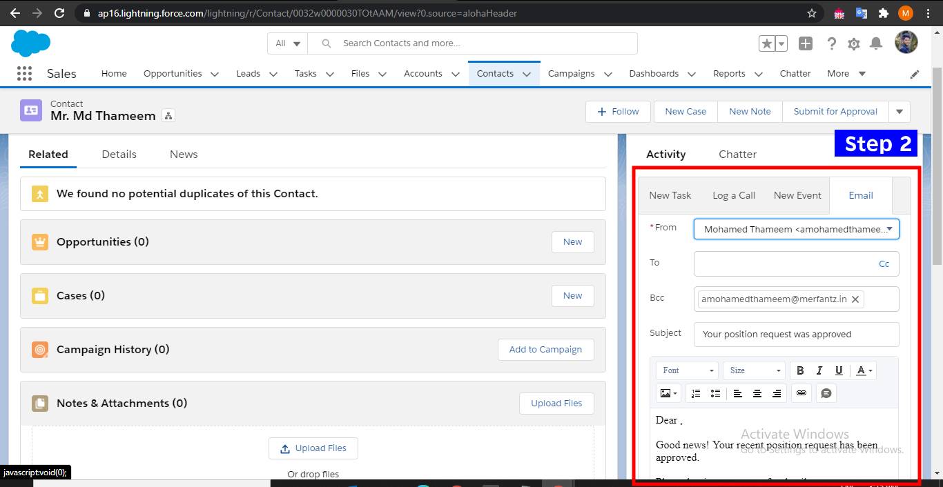 How to attach a file to an email template in Salesforce