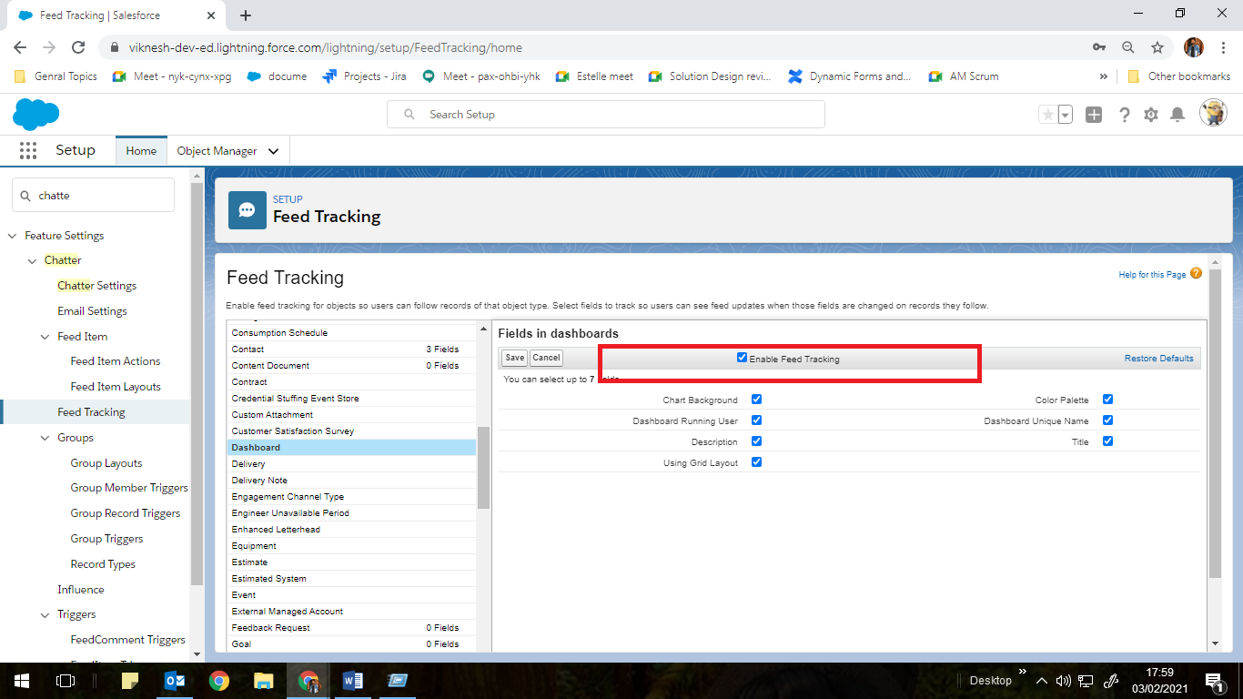 How to Share a snapshot of a Dashboard in Salesforce Lightning