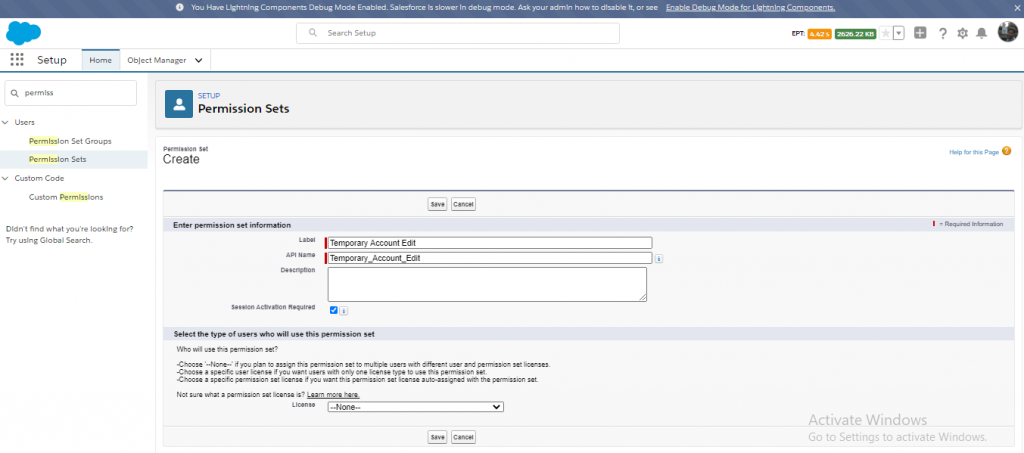How to Activate Session-Based Permission Set through Flow in Salesforce