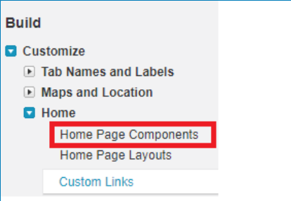 How to create custom link on sidebar in Salesforce