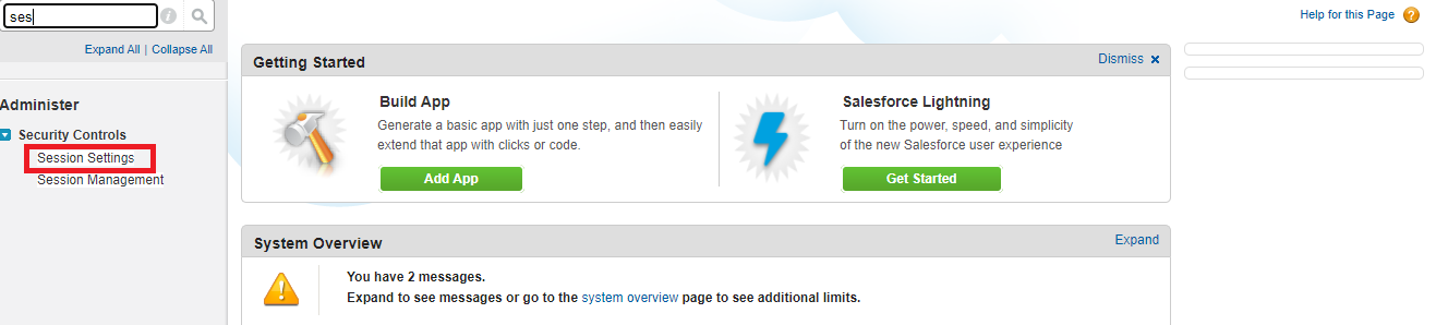 How to disable the cache in Salesforce