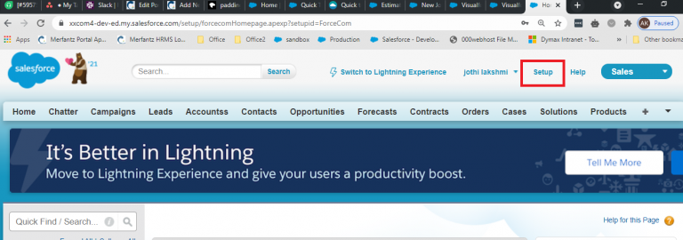 How to enable quick texts settings in Salesforce