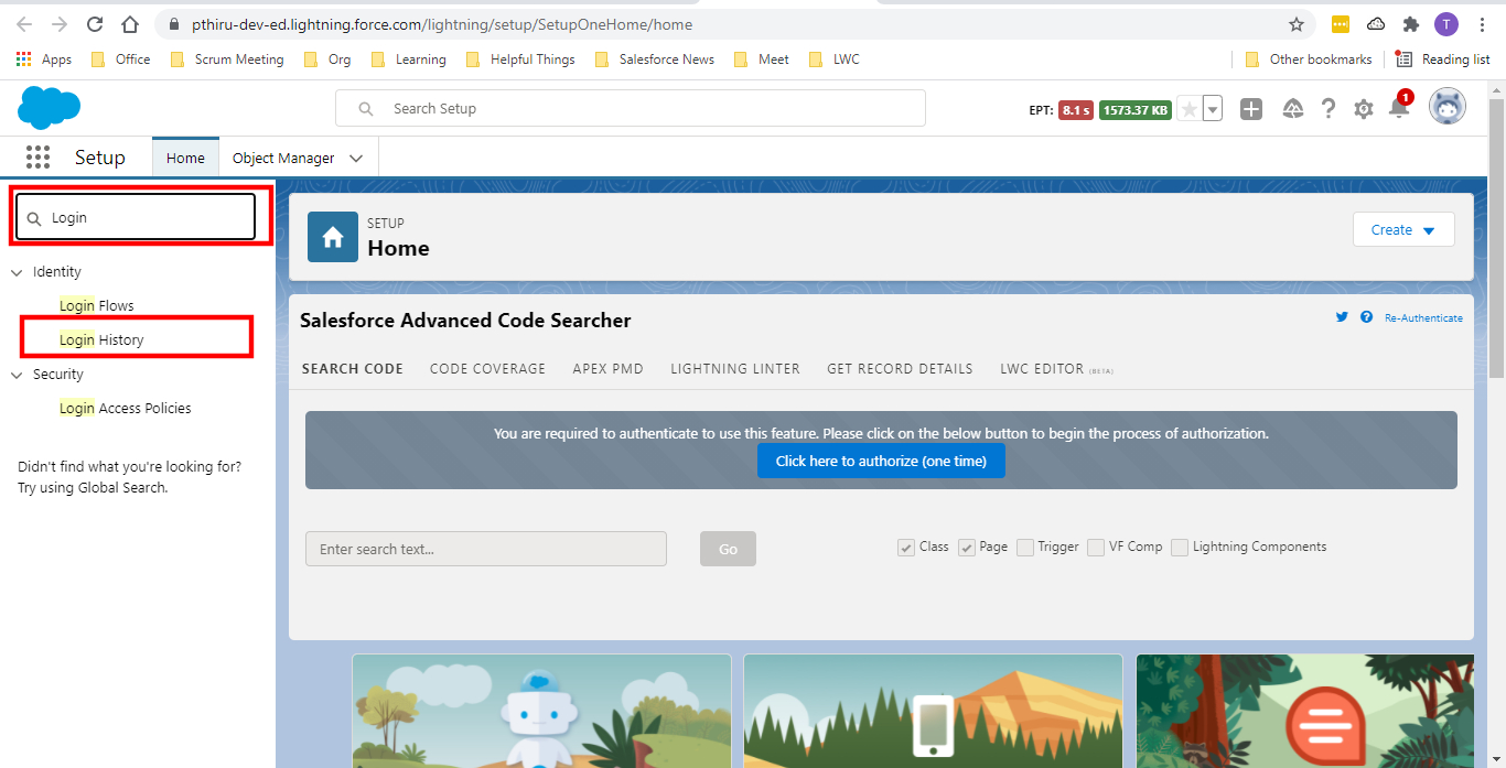How to Monitoring the Login History in the Salesforce Org