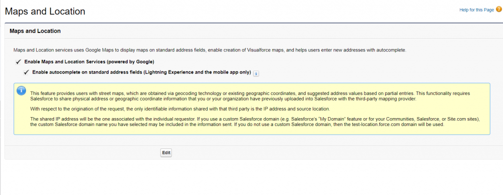 How To Enable Autocomplete On Standard Address Fields In Salesforce
