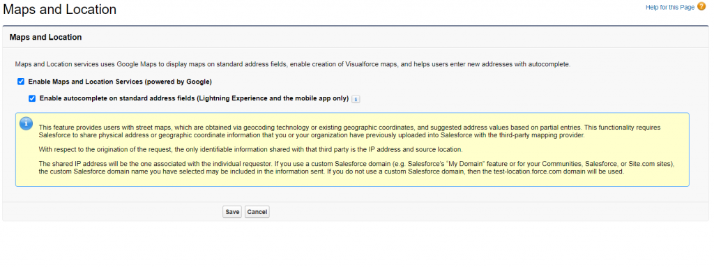 How to Enable Autocomplete on Standard Address Fields in Salesforce