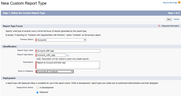 How to Create Custom Report Types in Salesforce