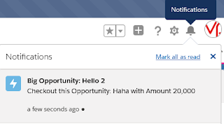 How to send Custom Notification from Salesforce