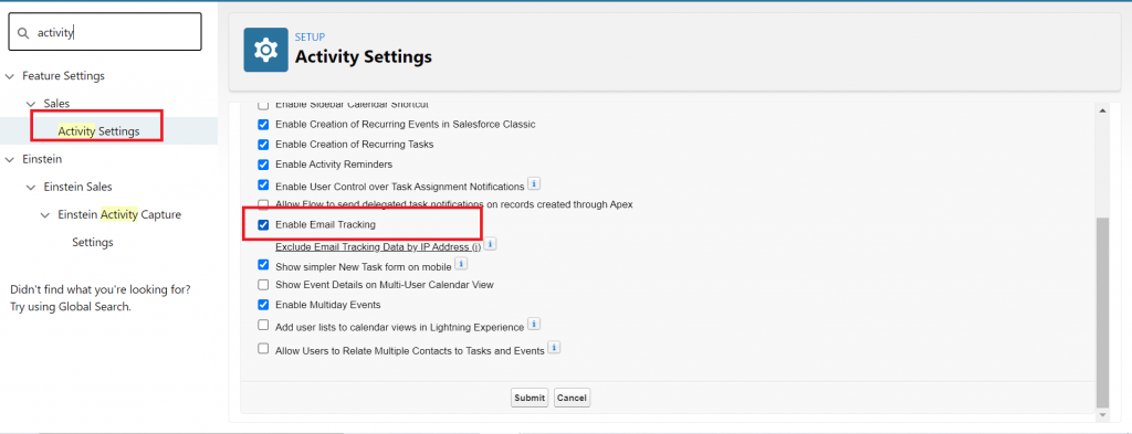 How do we Track Email In Salesforce?