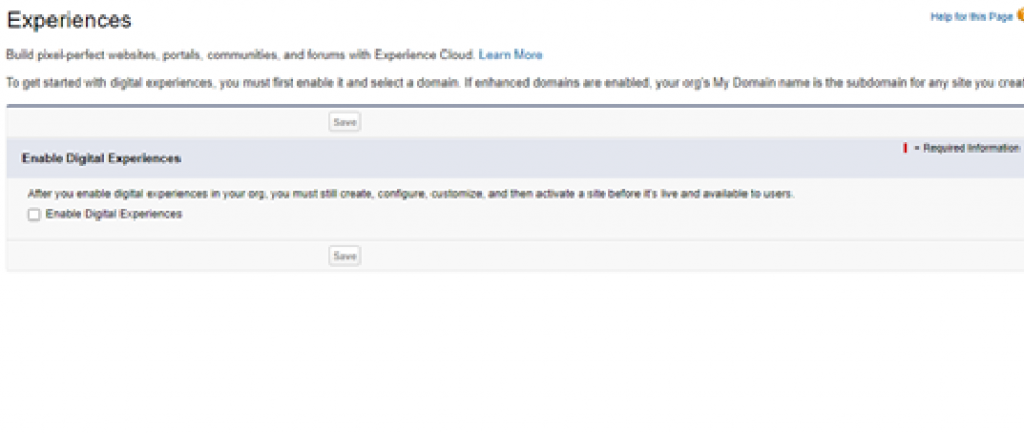 How to Enable Digital Experiences in Salesforce